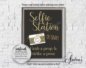 Photo Booth Sign Instant Download Digital Files Printable - Etsy