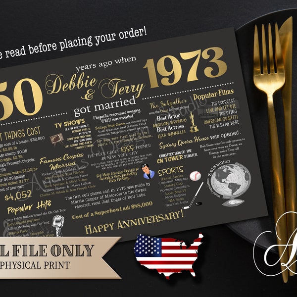 1973 Fun Facts - Etsy