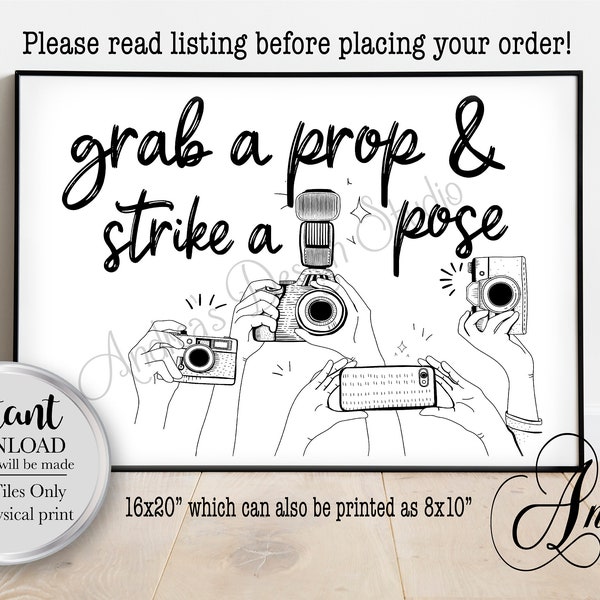 Photo Station Sign - Etsy