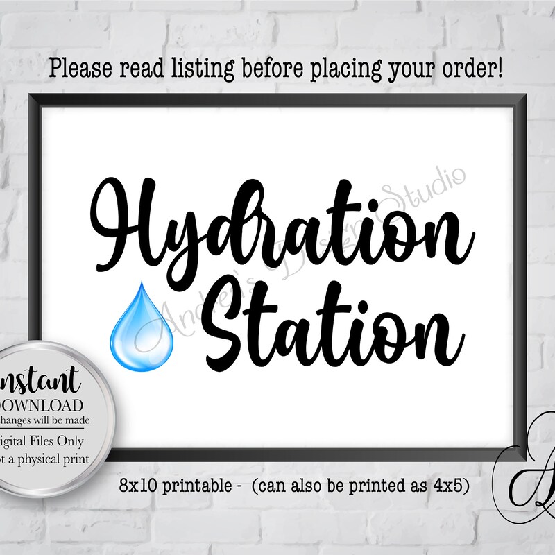Hydration Station - Etsy