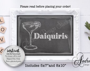 Daiquiri Bar Sign - Etsy