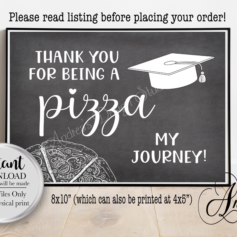 Graduation Pizza - Etsy