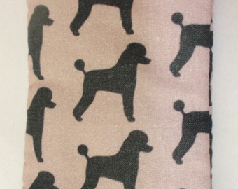 Toy Poodle on Board Car Window Sticker Caniche Pudelhund Dog Sign Decal ...