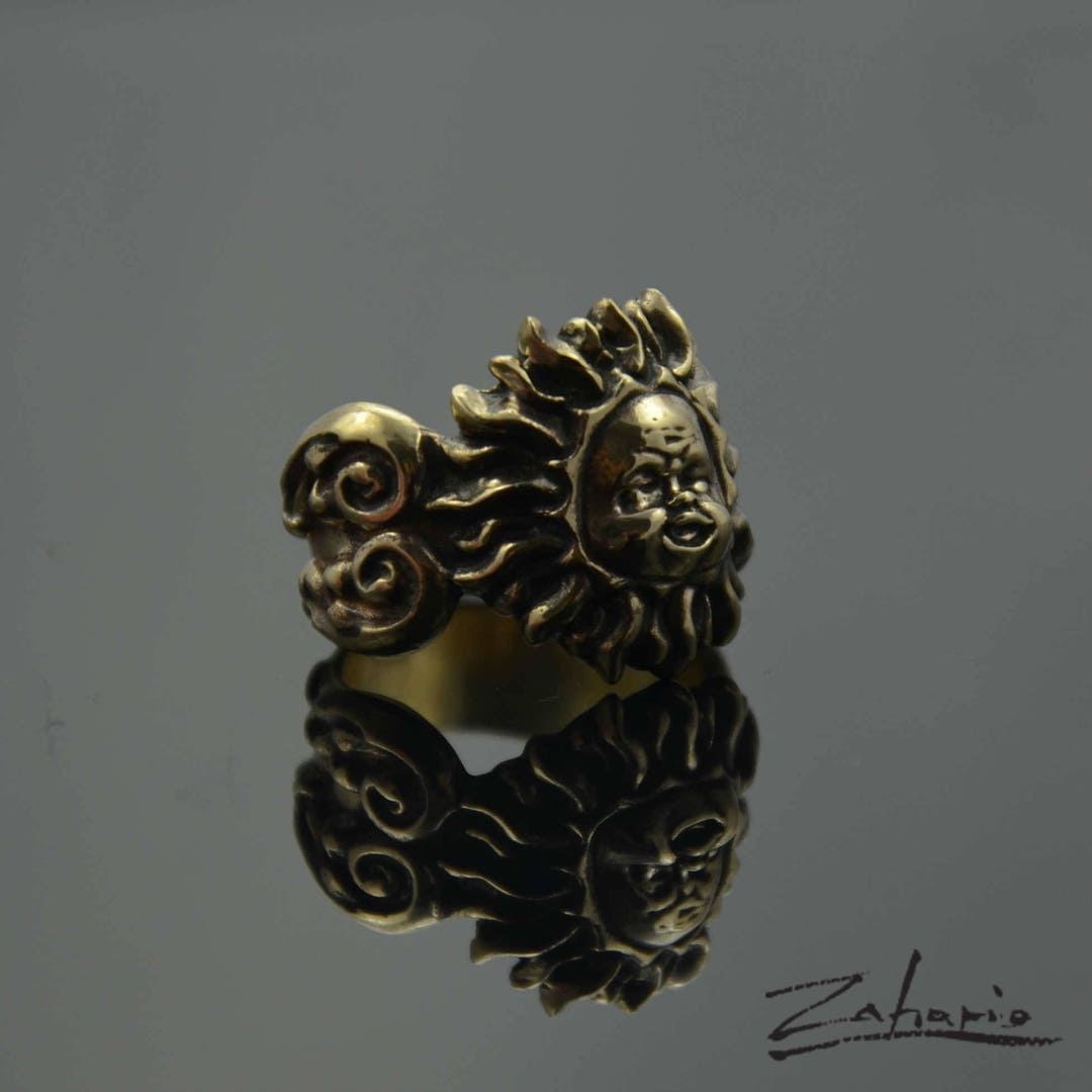 Ring Sun Bronze - Etsy