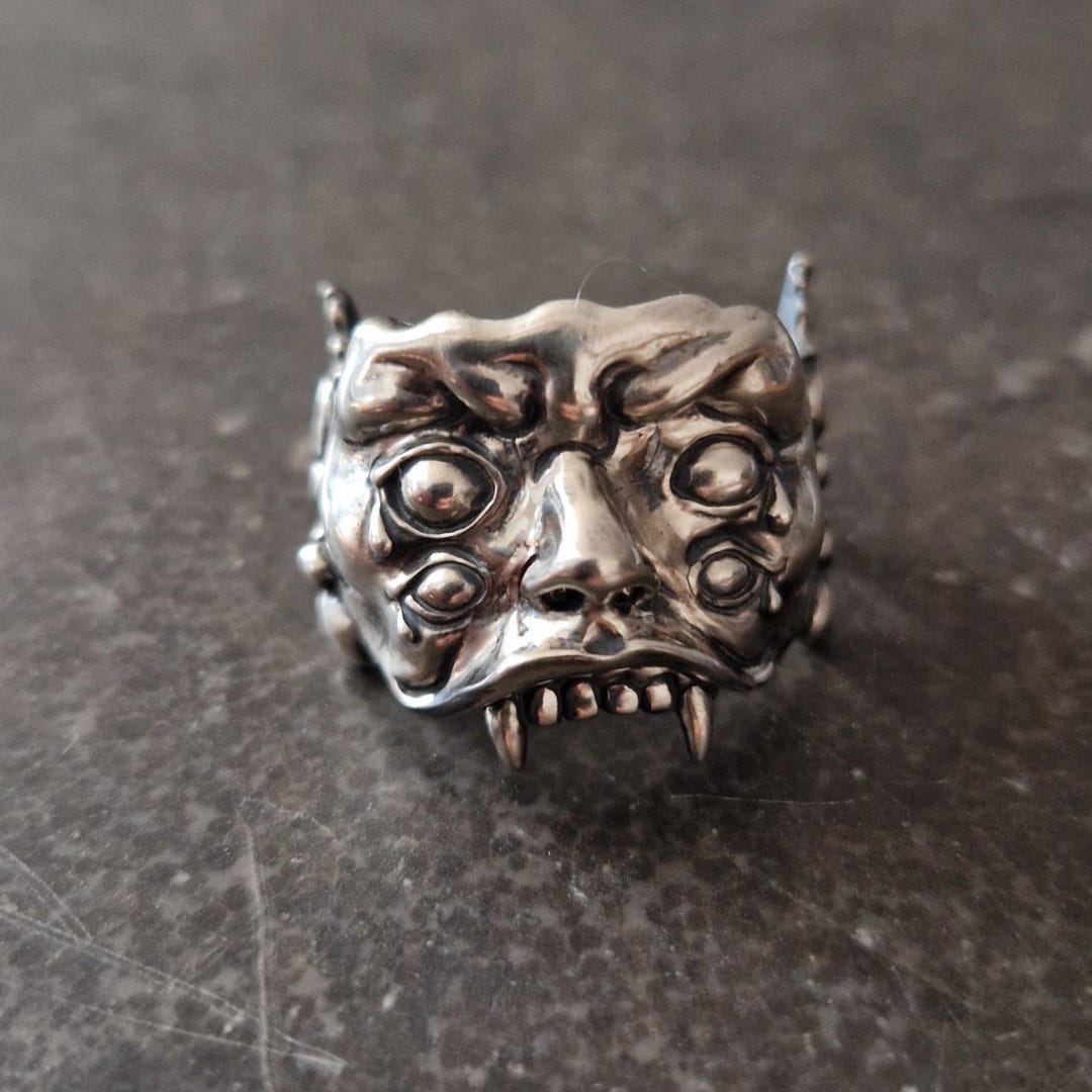 Silver Ring "the Circle of Nosferatu" - Etsy