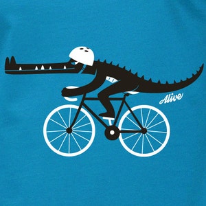 CROCO BIKER T-shirt Kids - Etsy