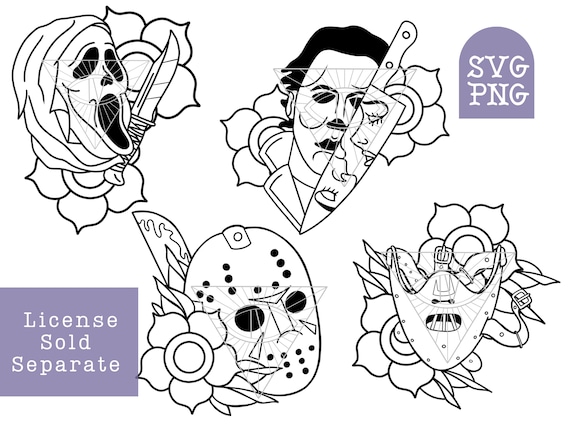 Classic Horror Tattoo