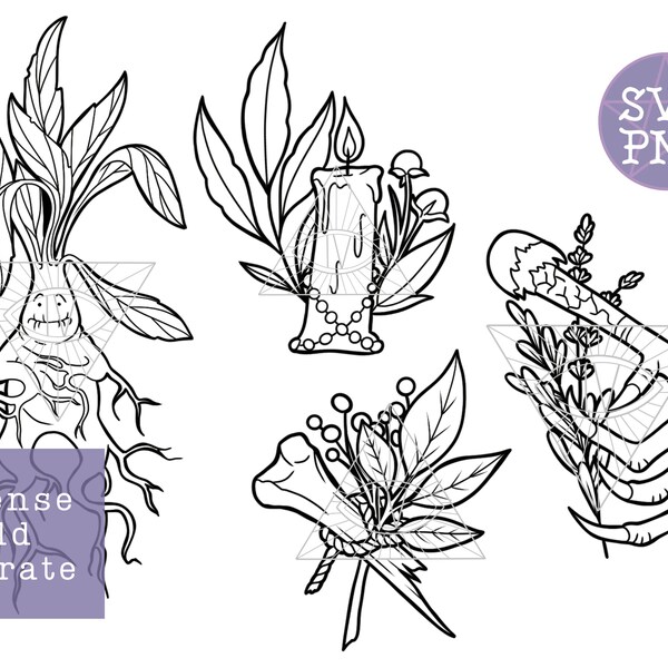 Mandrake Svg - Etsy