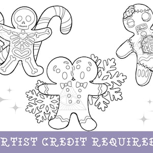 Ginger-dead Gingerbread Man Creepy Christmas SVG Laser Cut Files ...