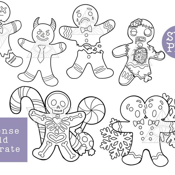 Christmas Ginger Svg - Etsy