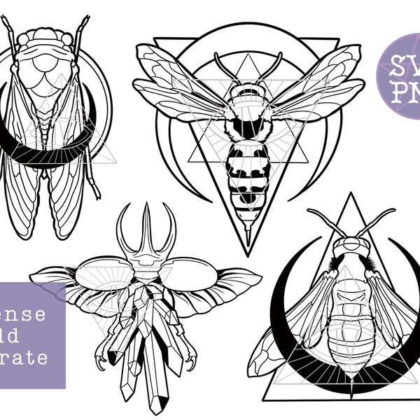 Sacred Bee Cards - Etsy