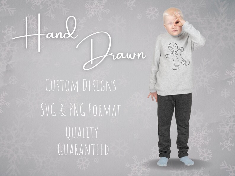 Ginger-dead Gingerbread Man Creepy Christmas SVG Laser Cut - Etsy