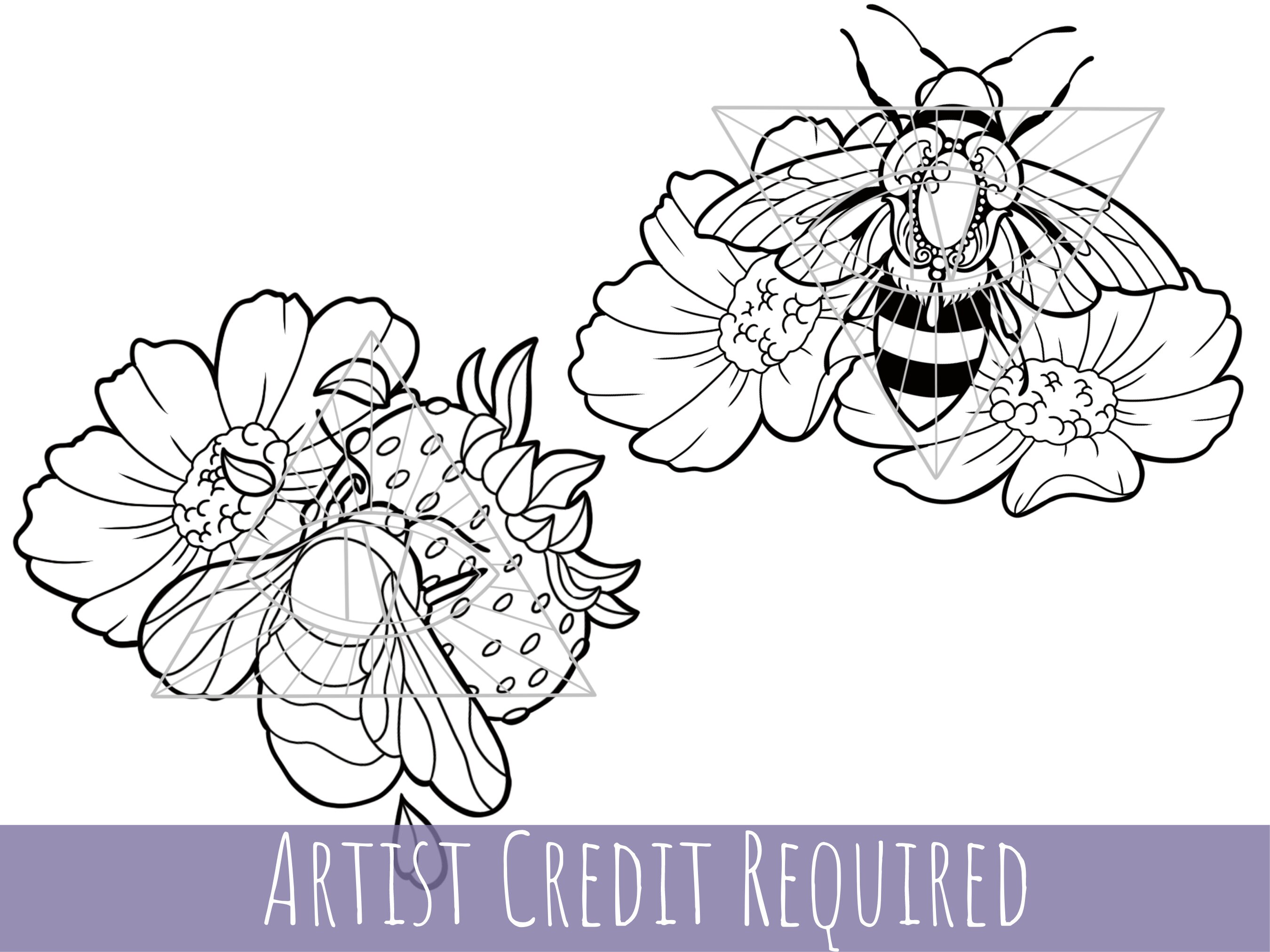 Bee & Daisy Wildflower SVG Laser Cut Files for Shirts: | Etsy Canada