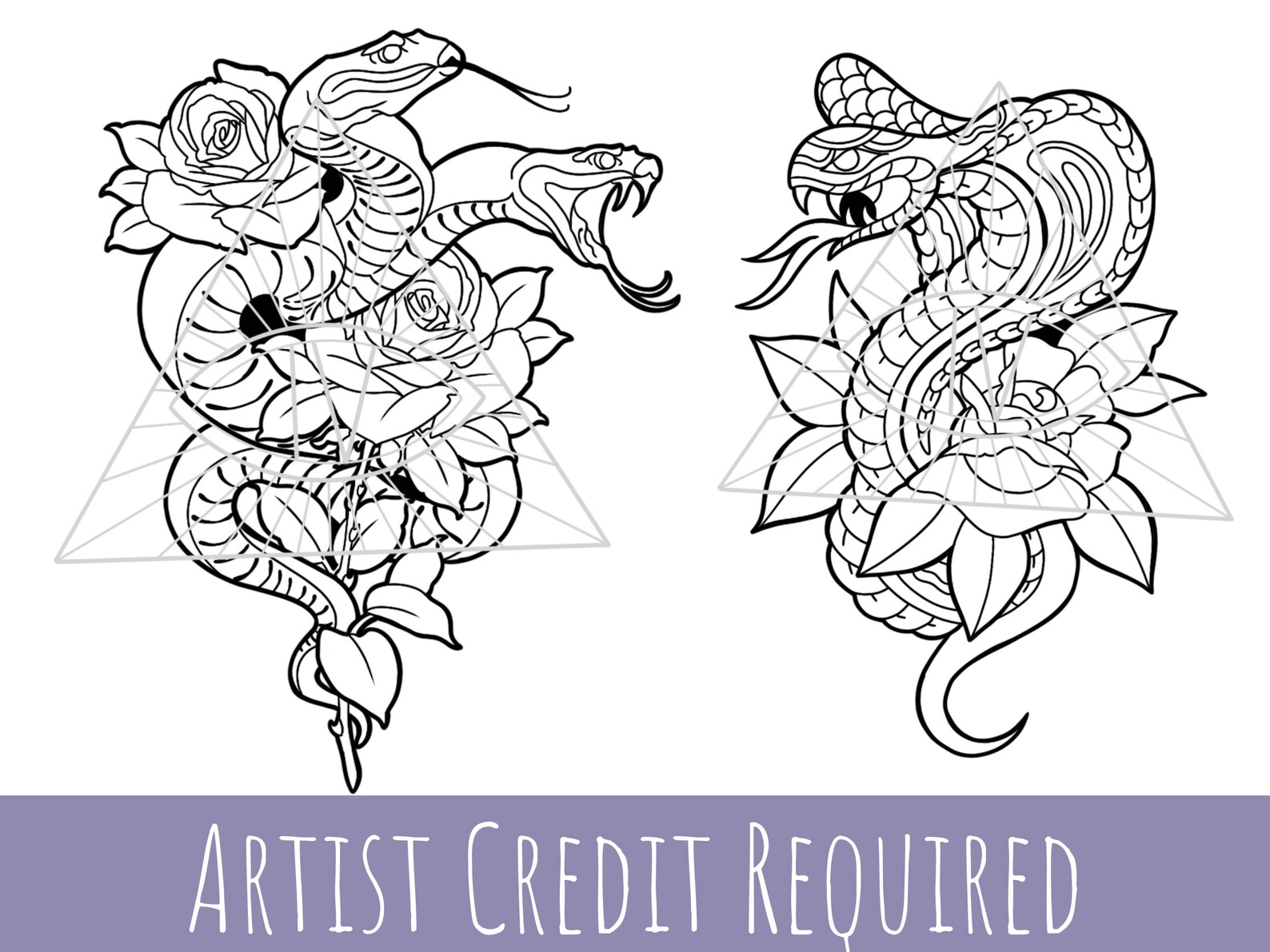 Traditional Snake Goth SVG PNG Digital Cut Files for Cricut | Etsy