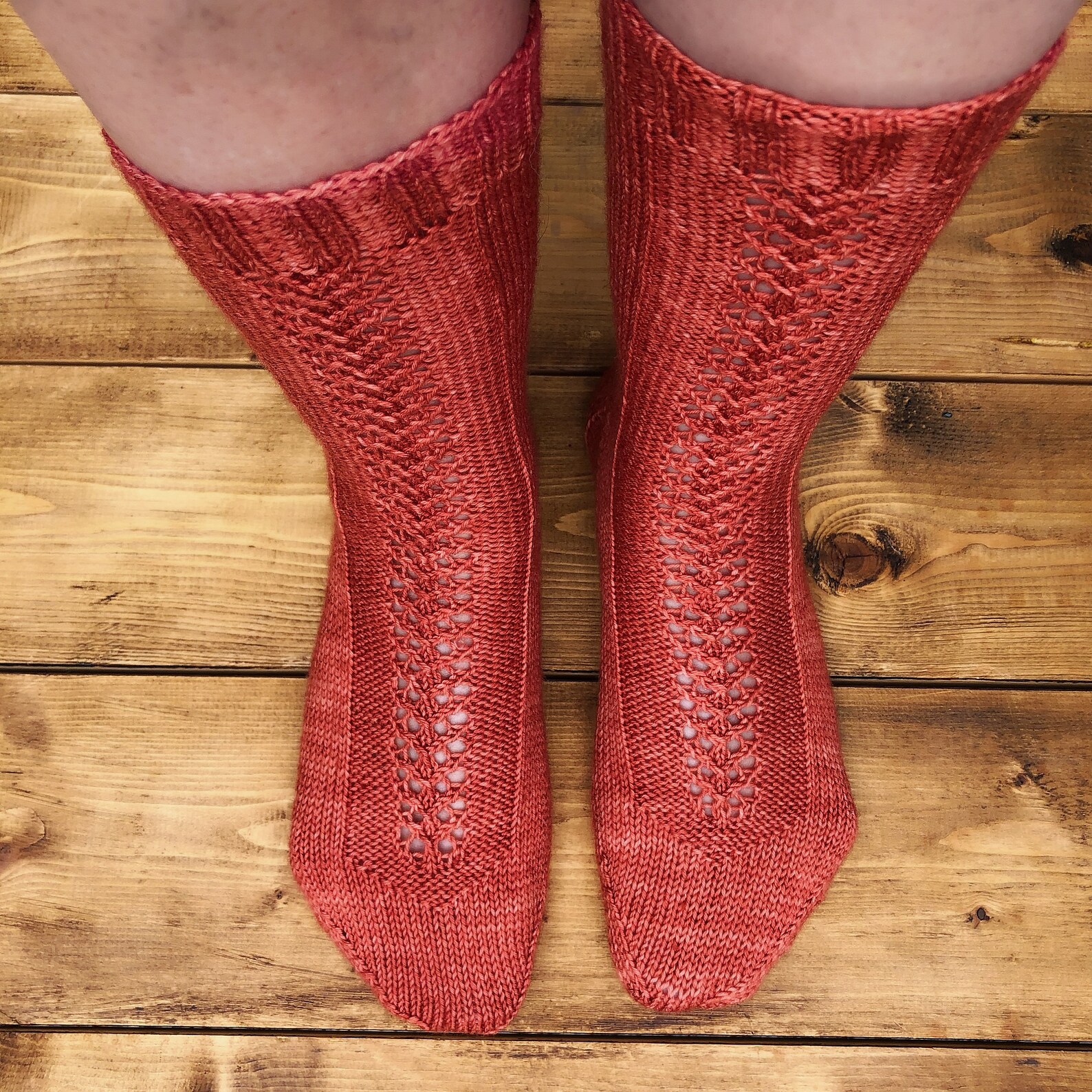 Easy Lace Sock Knitting Pattern PDF leadenhall Market adult - Etsy UK