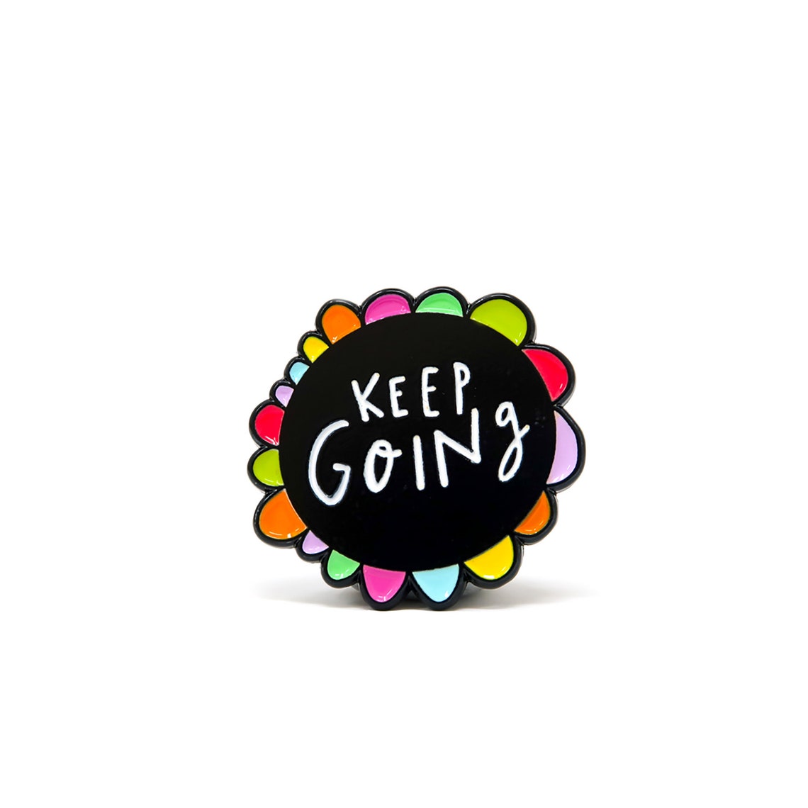 Keep Going Enamel Pin Badge Motivational Pin Lockdown Pin - Etsy