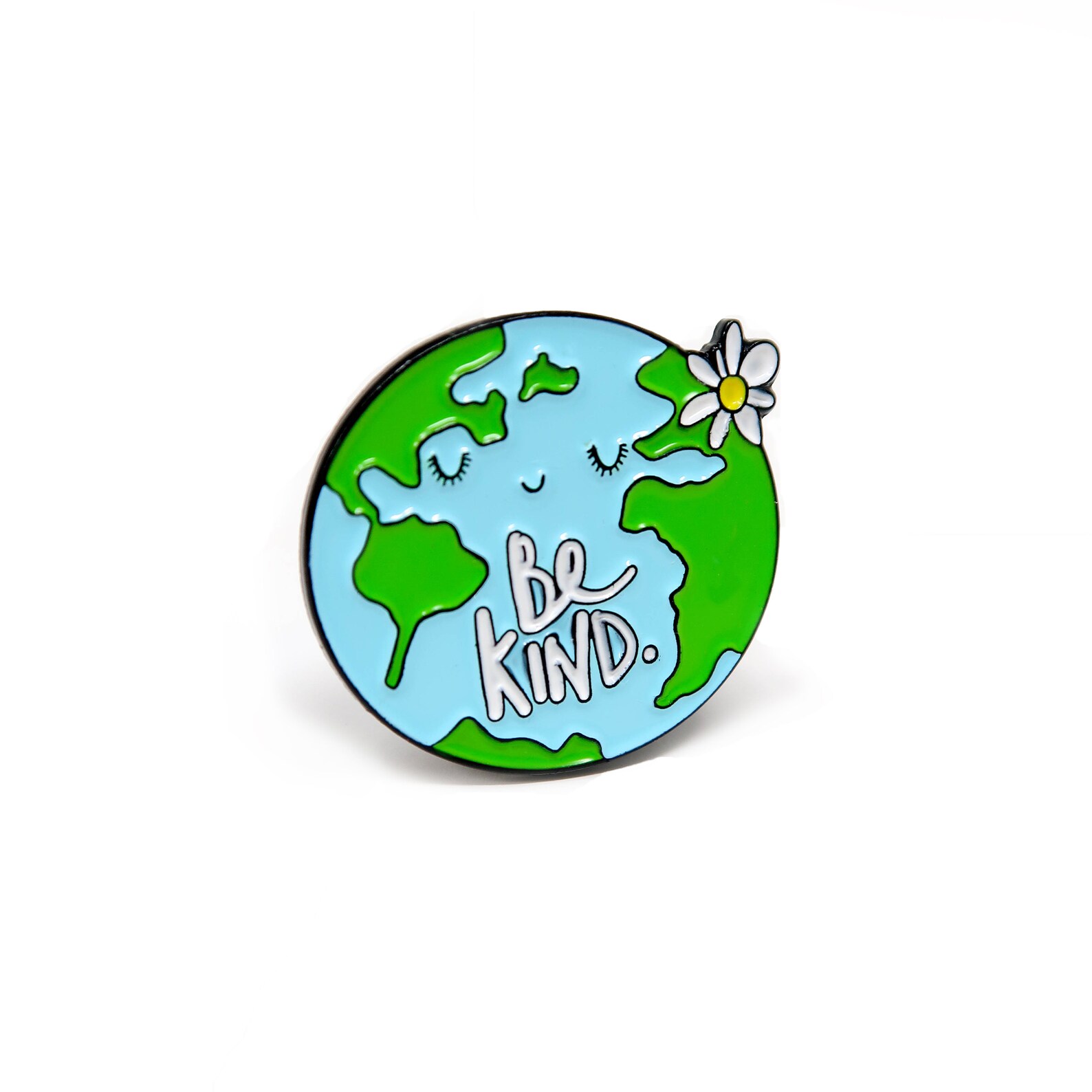 Be Kind Enamel Pin Badge World Enamel Pin Environment Pin - Etsy