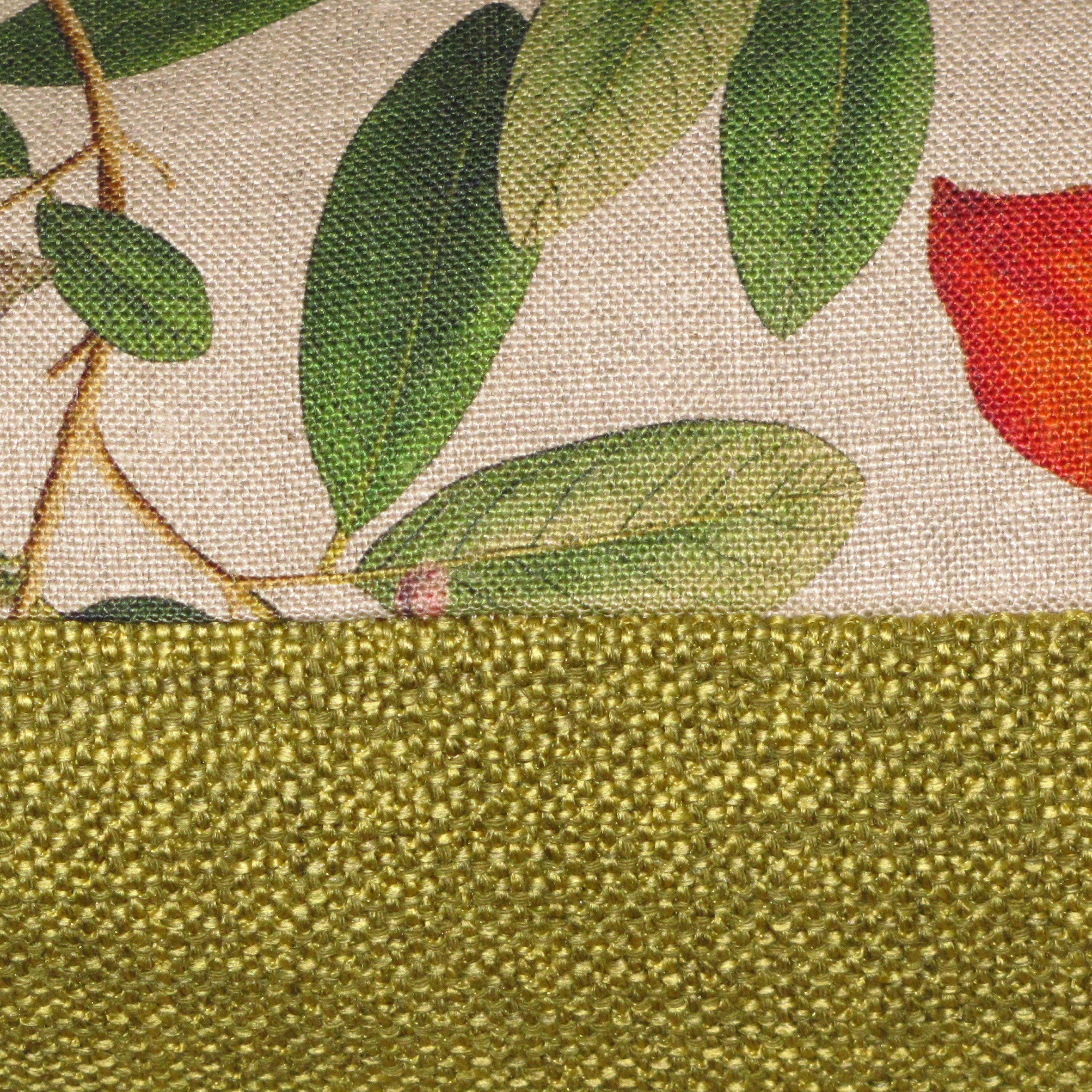 Twining Linen Cushion Cover Green Linen Reverse | Etsy Australia