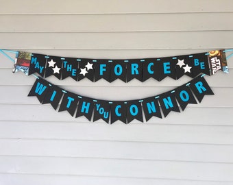 Star Wars Happy Birthday Sign Darth Vadar Star Wars Birthday - Etsy