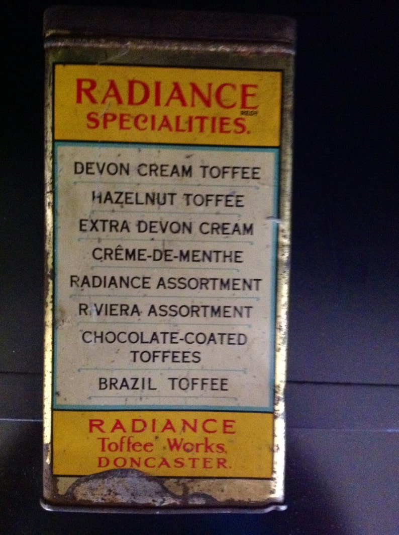 Radiance Devon Cream Toffee Tin - Etsy