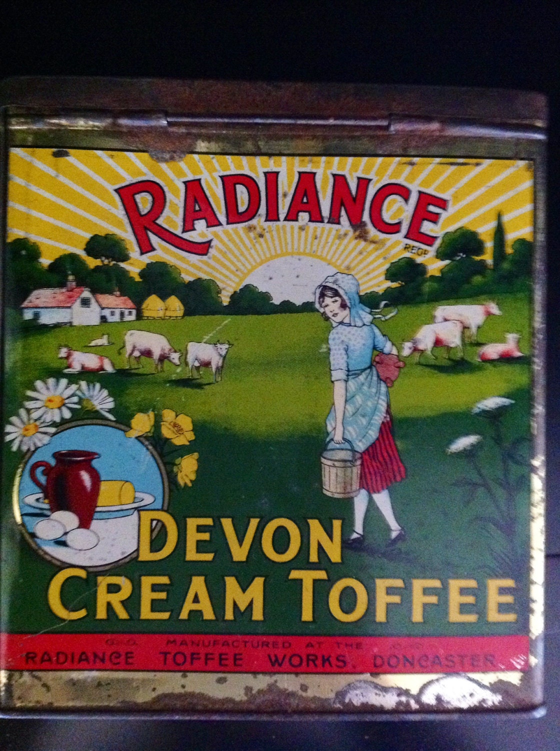 Radiance Devon Cream Toffee Tin - Etsy