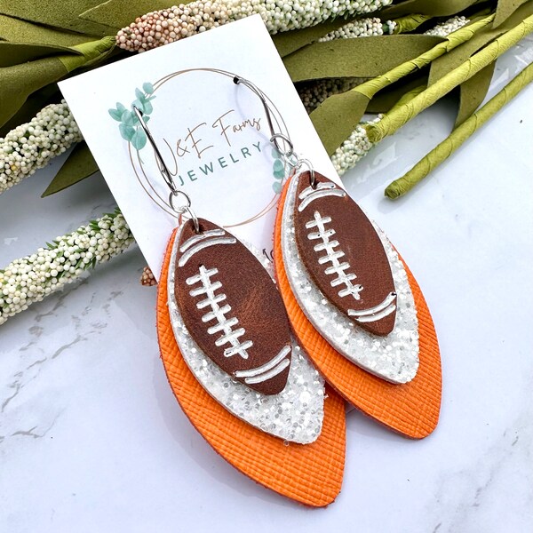 Broncos Earrings - Etsy