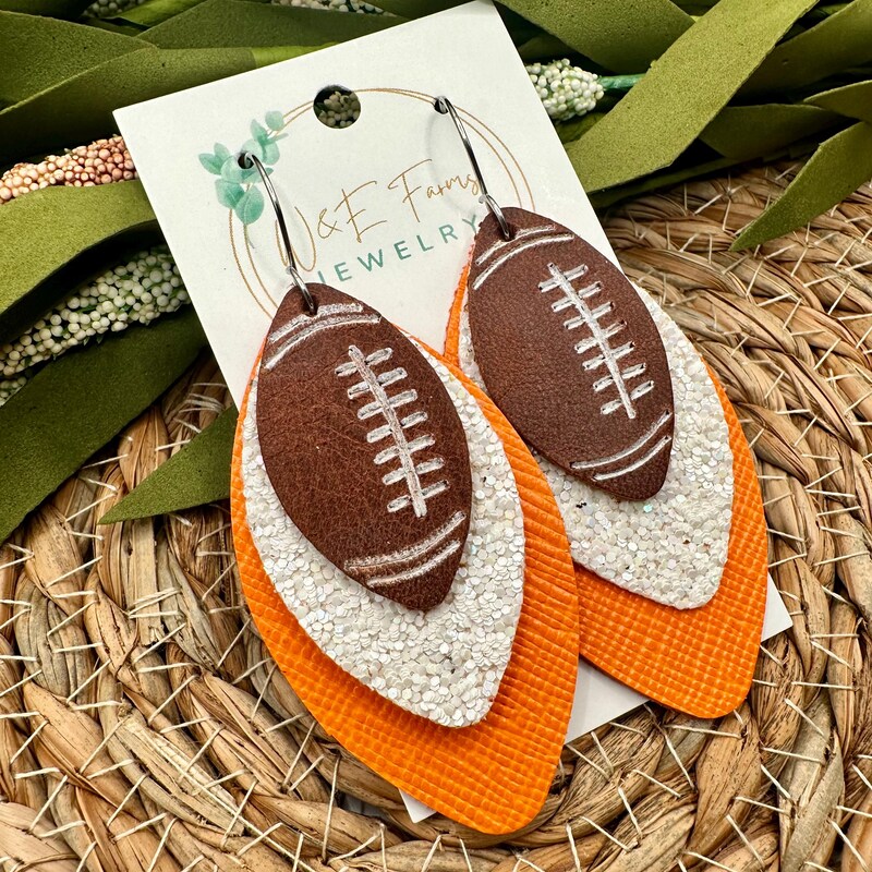 Broncos Earrings - Etsy