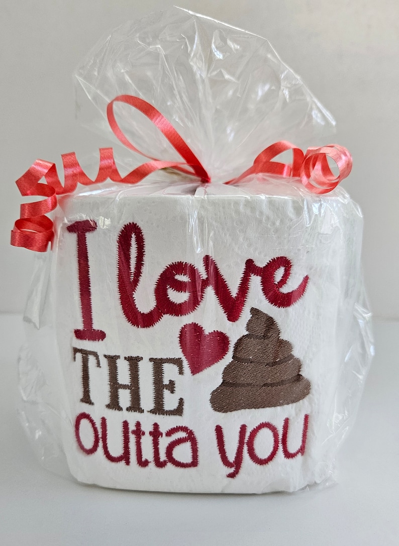 Embroidered Toilet Paper - Etsy
