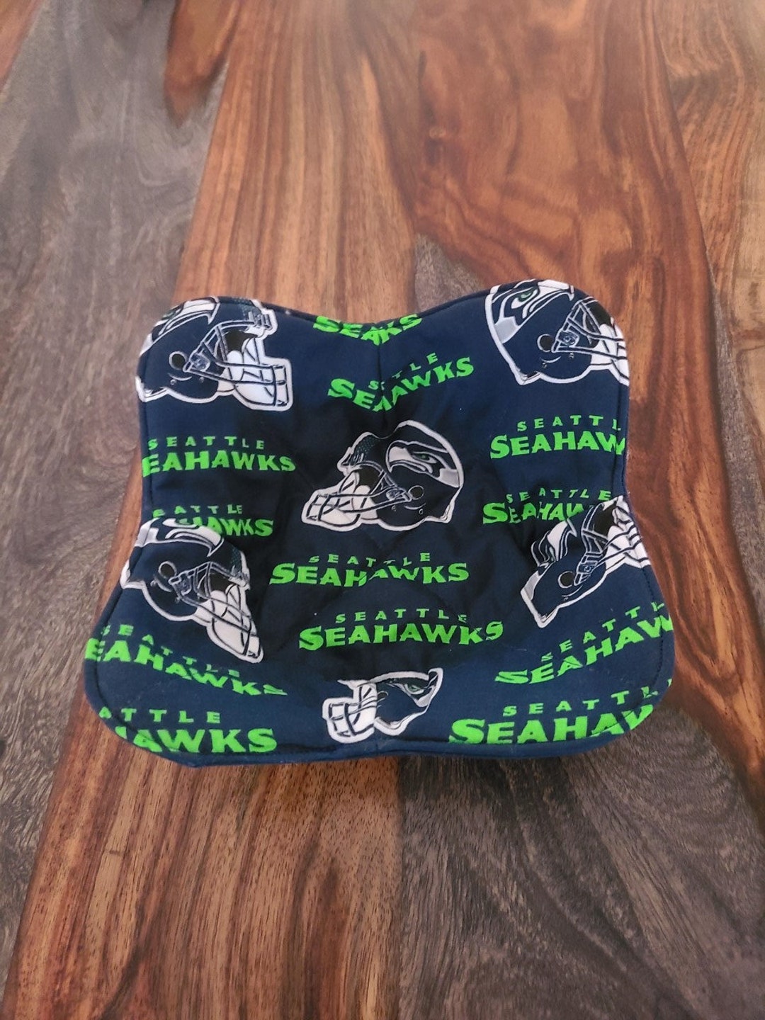 Seattle Seahawk Microwave Bowl Helmet W/green - Etsy