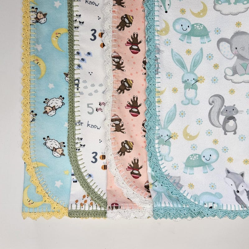 Crochet Recieving Blanket - Etsy