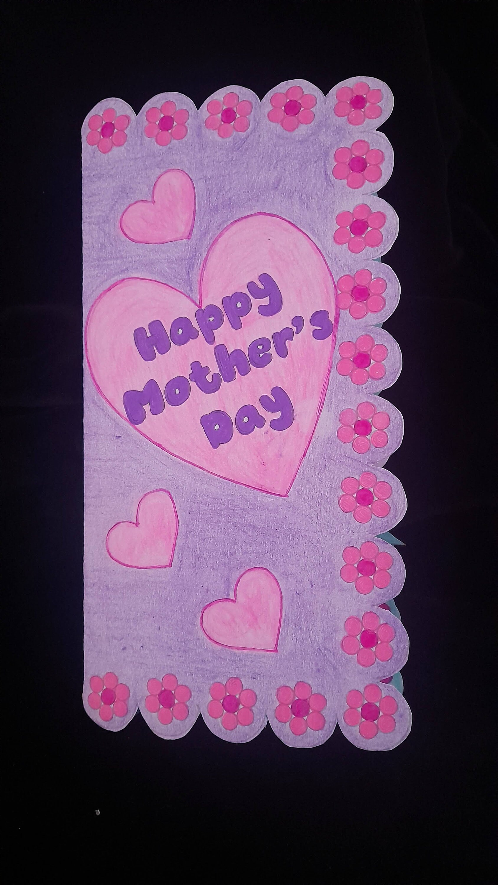 Mother's Day - Pop up Card - DIY - Digital Download - B&W Templates - Etsy