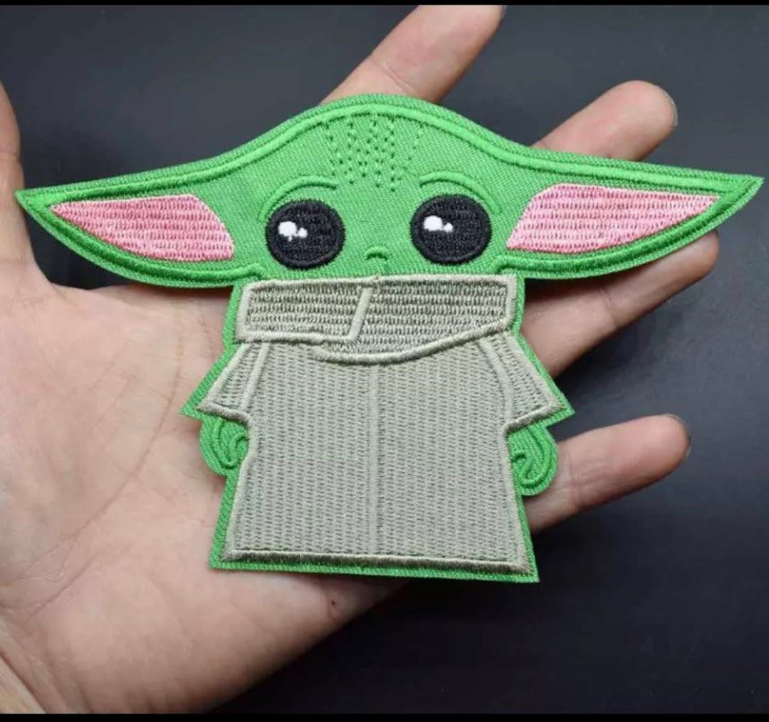 Baby Yoda Inspired, Iron on Patch,sew On, Embroidered Patches - Etsy