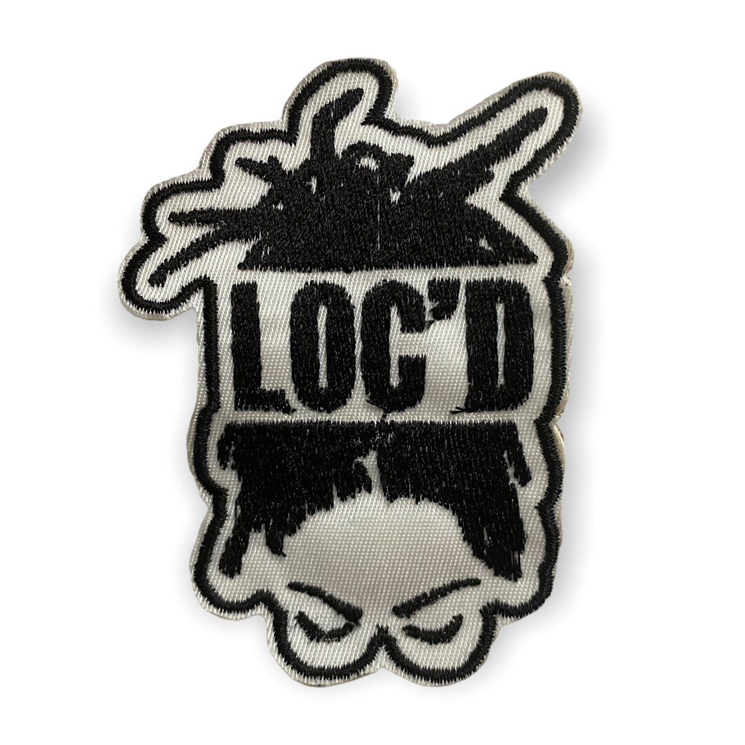 Loc'd Iron on Patch, Locs, Loc Lover, Naturalista, Sew On, Embroidered ...