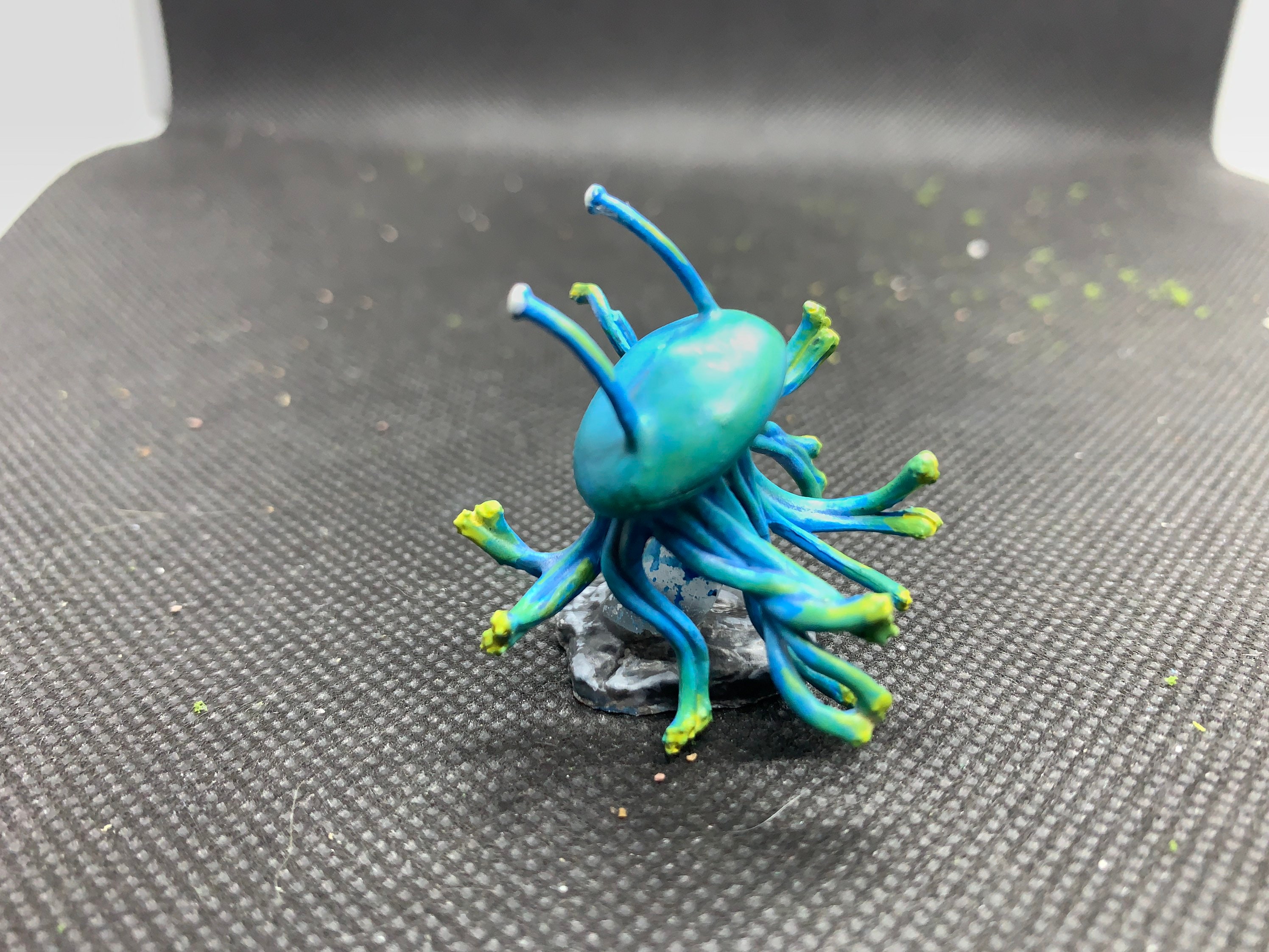 Hand Painted Pink and Blue Flumph for Dnd and Pathfinder - Etsy