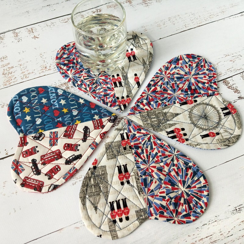 London Coasters - Etsy