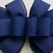 Blue Bow Blue Tree Bows Navy Blue Bow Blue Burlap Bows - Etsy