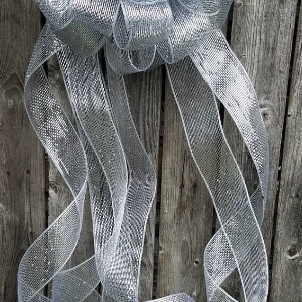 Silver Tree Topper - Etsy