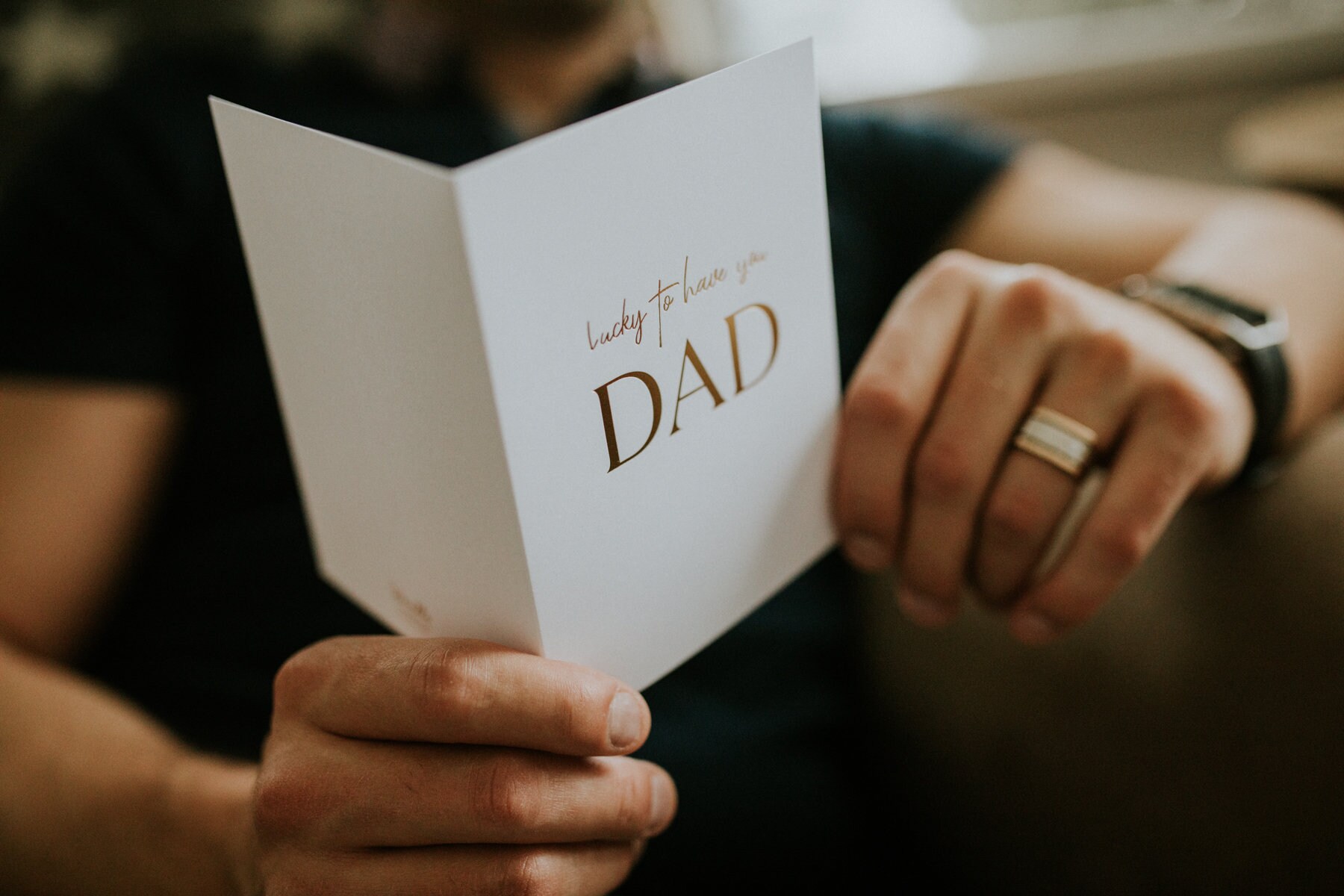 Lucky to Have You Dad Card for Dad Father's Day - Etsy