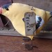 Primitive Fat Lil GOLDFINCH Bird Birdie Free-standing Ornie Shelf or ...