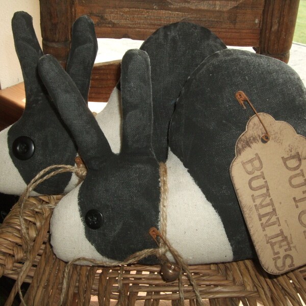 Primitive Rabbits - Etsy