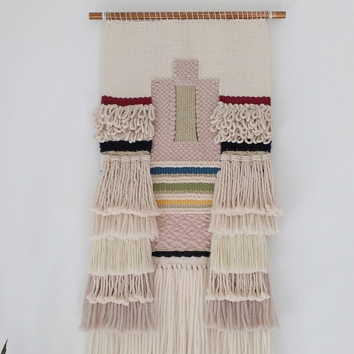 MADE TO ORDER Abstract Woven Wall Hanging Woven Tapestry | Etsy
