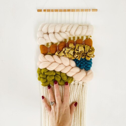 MADE TO ORDER Abstract Wall Hanging Woven Tapestry - Etsy