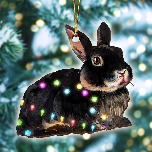 Rabbit Tree Lights - Etsy