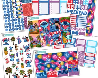 Lilo and Stitch Planner Sticker Sheet Instant Download - Etsy