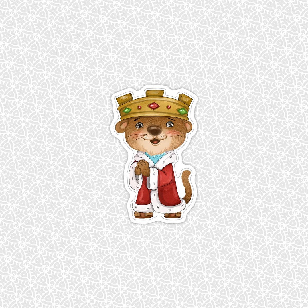 Robin Hood Prince John Sticker Easy Peel Premium Vinyl Die Cut Sticker ...