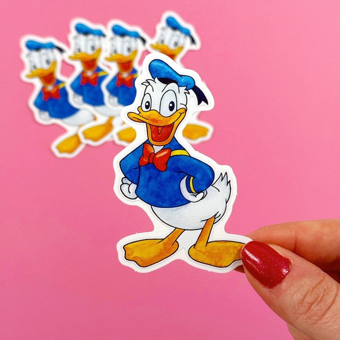 Fab 5 Donald Sticker Easy Peel Premium Vinyl Die Cut Sticker Water ...