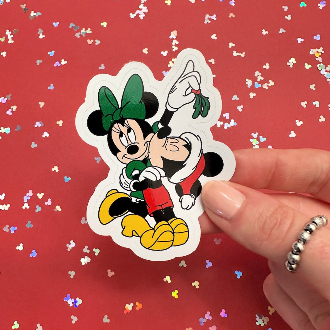 Mistletoe Easy Peel Premium Vinyl Die Cut Sticker - Etsy
