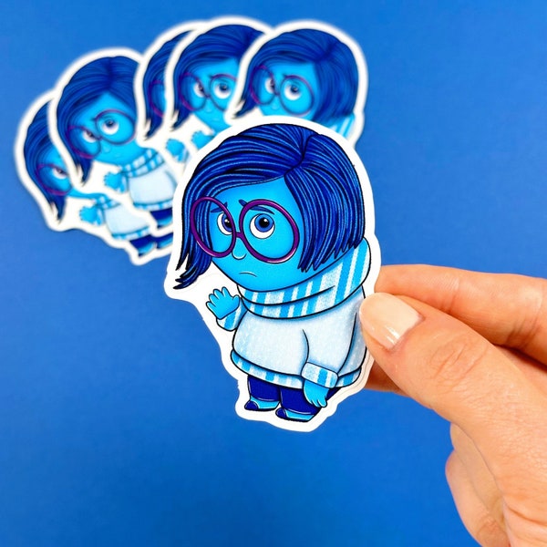 Sad Stickers - Etsy