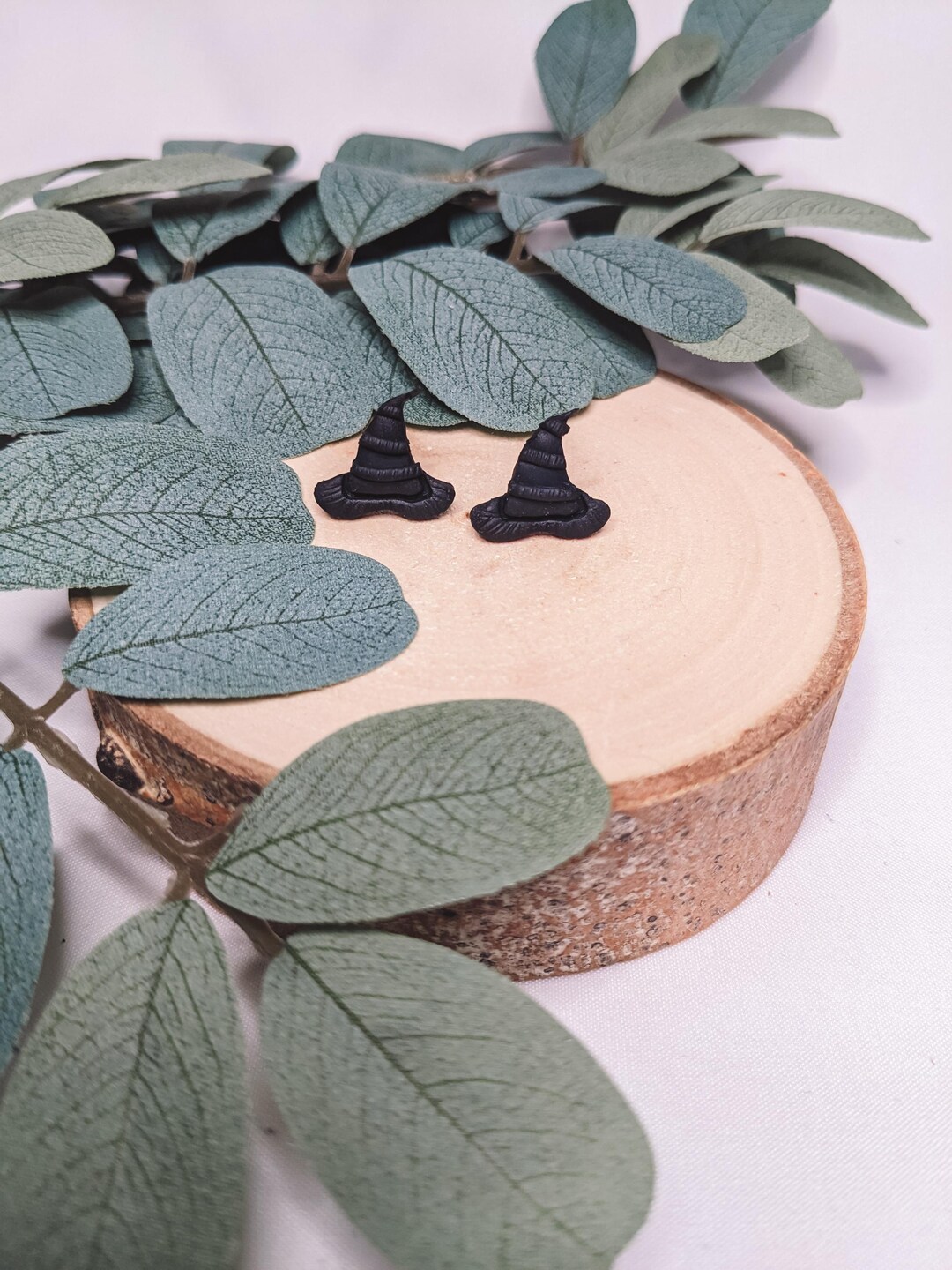 Elphaba Witch Hat Earring / Wicked Earring / Wicked Witch Polymer Clay ...