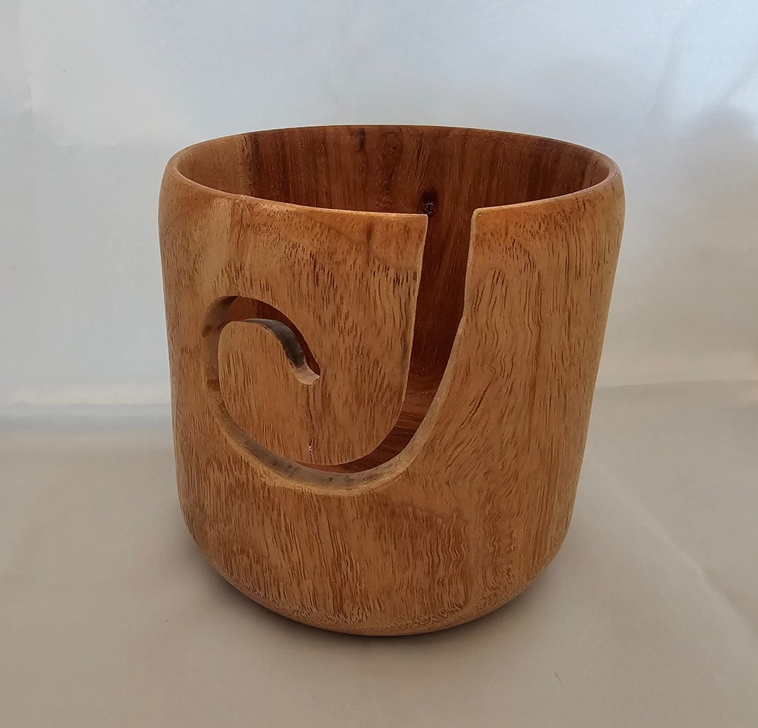 Hand Turned Yarn Bowl - Etsy